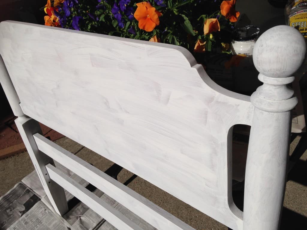 Homemade Chalk Paint Chalkboard Sign