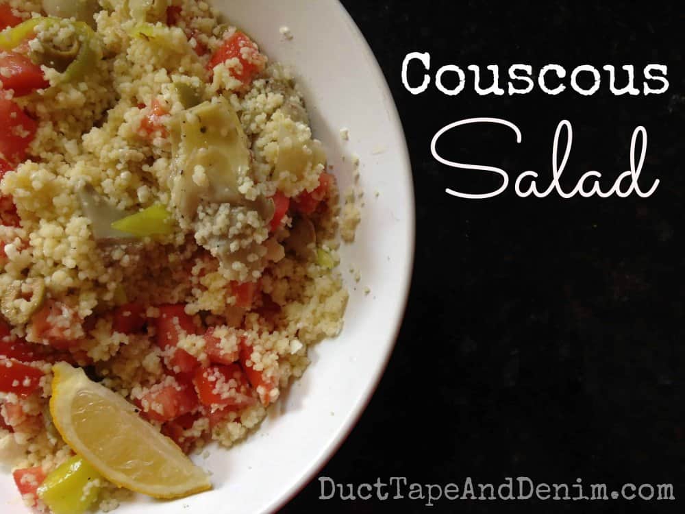 Easy Couscous Salad Recipe to Use Up Leftovers