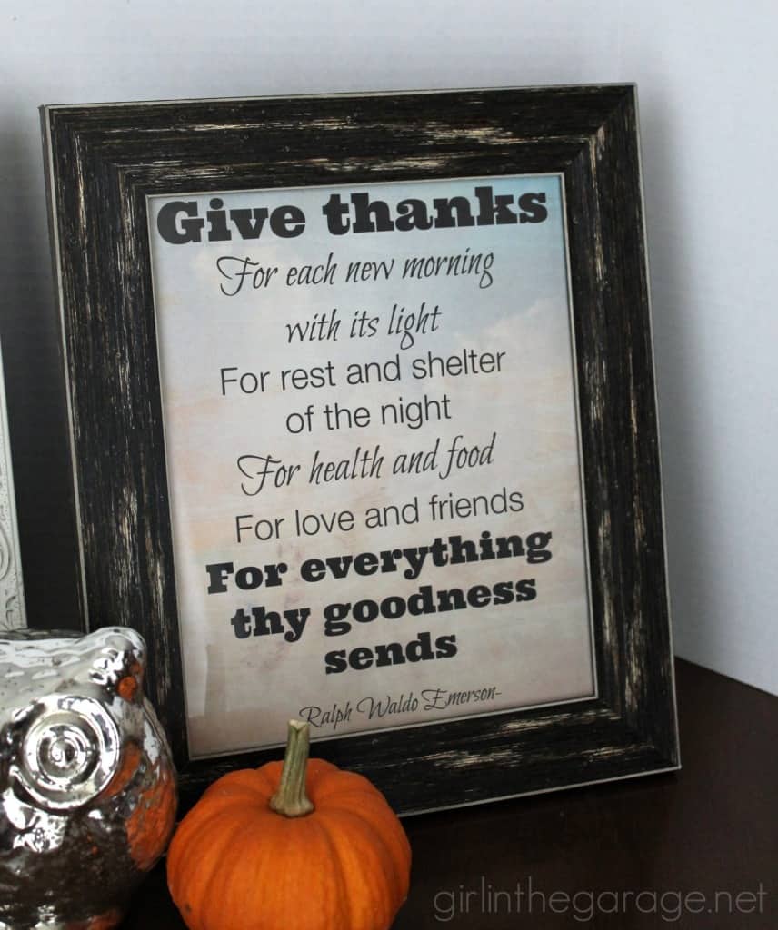 30 FREE Thanksgiving Printables to Decorate for Fall