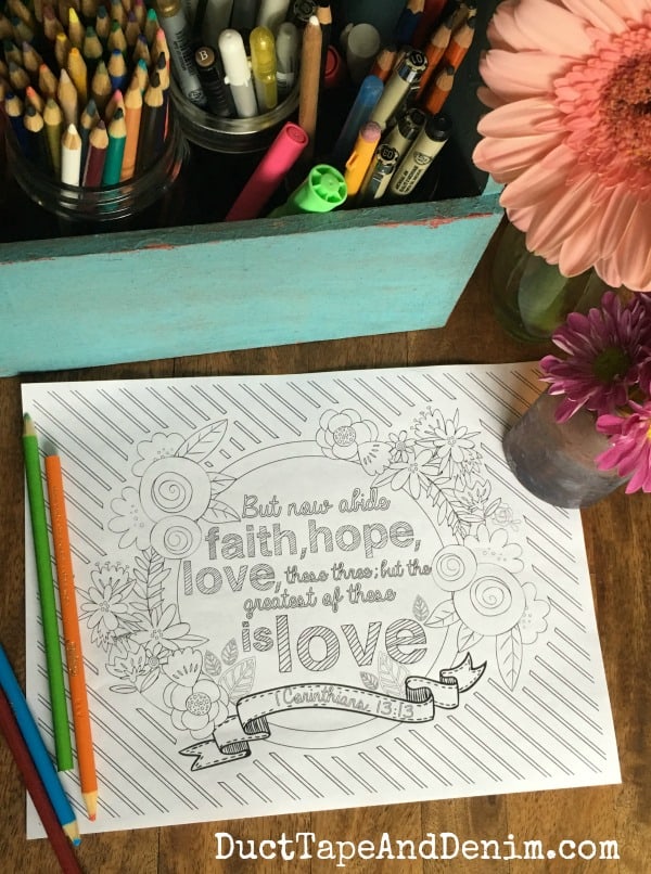 FREE Scripture Coloring Pages, Philippians 2:3