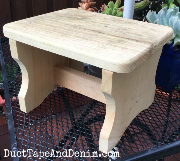 DIY Baseball Stool