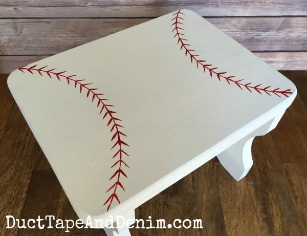 DIY Baseball Stool