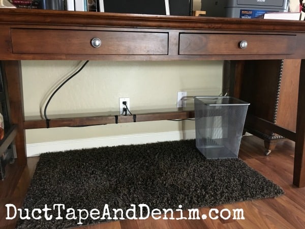 How to Hide Cords from Charging Stations on Desk
