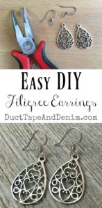 DIY Filigree Earrings