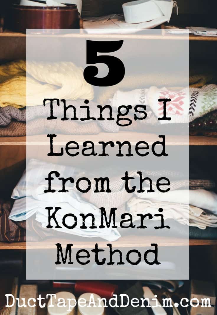 5 Things I Learned from the KonMari Method