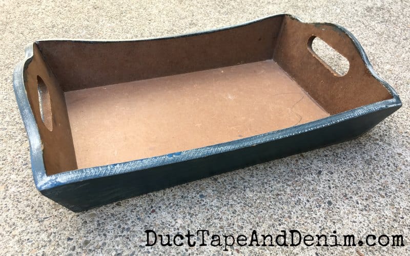 My DIY Remote Control Tray an Easy & Useful Thrift Store Makeover