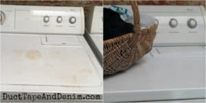 An Easy Way to Paint a Washer and Dryer with Appliance Paint