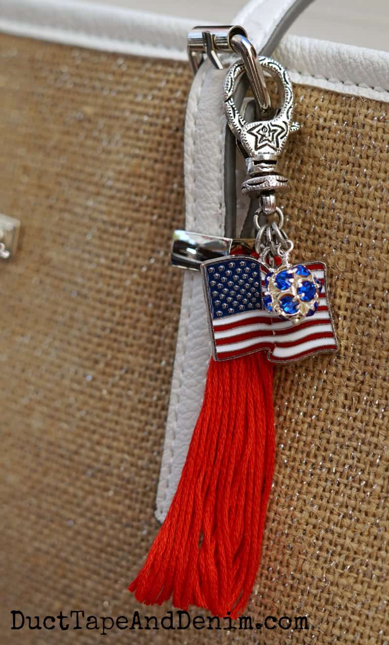 How to Make a Tassel Out of Embroidery Thread & Make a Purse Charm