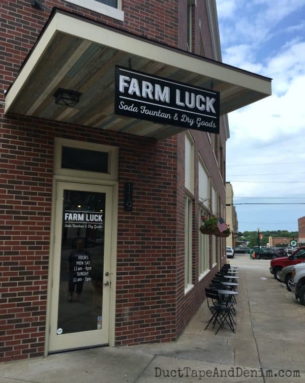 Our Farmhouse Style Lunch at Farm Luck in Waxahachie, Texas
