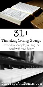 How to Use 31 Popular Thanksgiving Songs to Focus on Gratitude