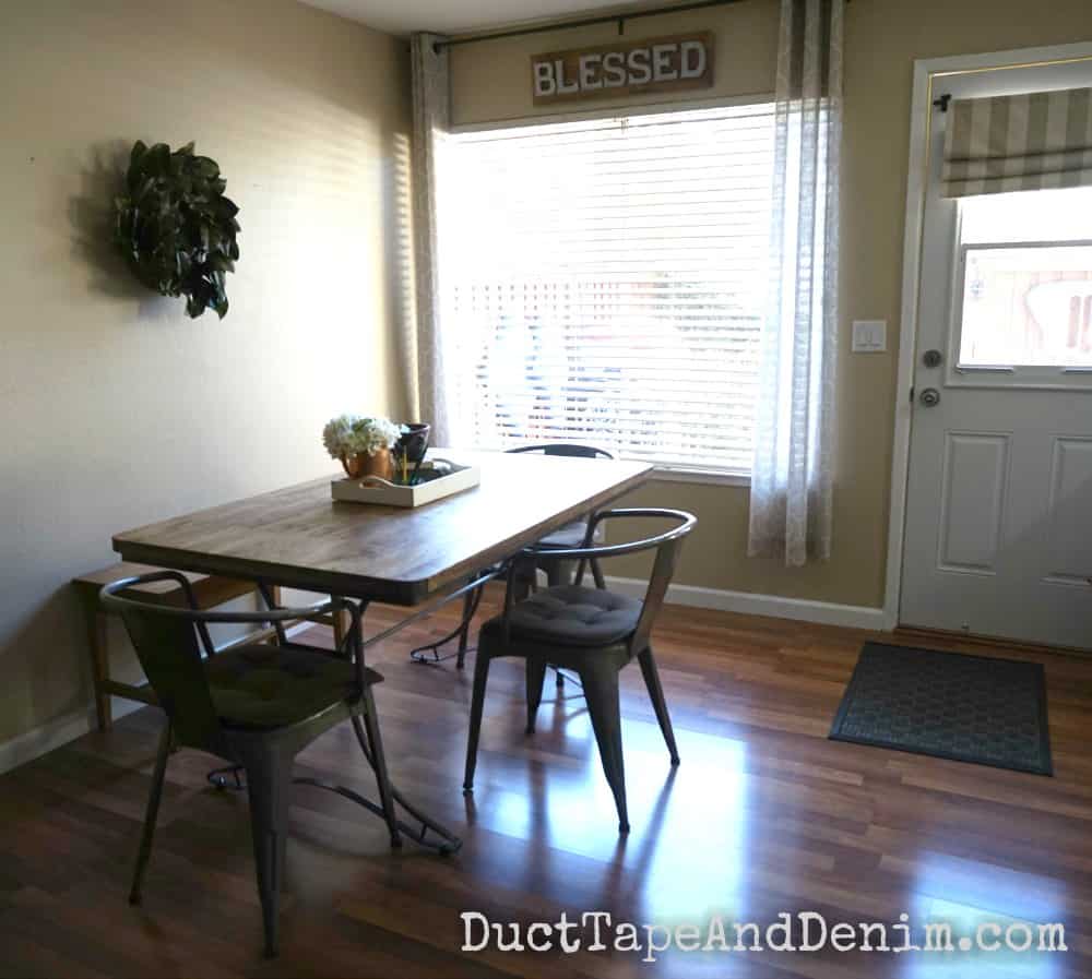 This Spring Kitchen Table Centerpiece Promotes Family Time