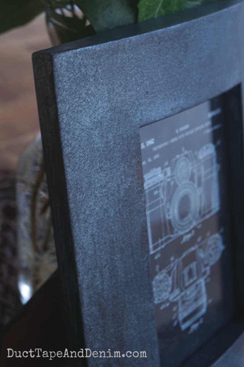 How to Create a Fun Faux Metal Paint Finish With Metallic Paint