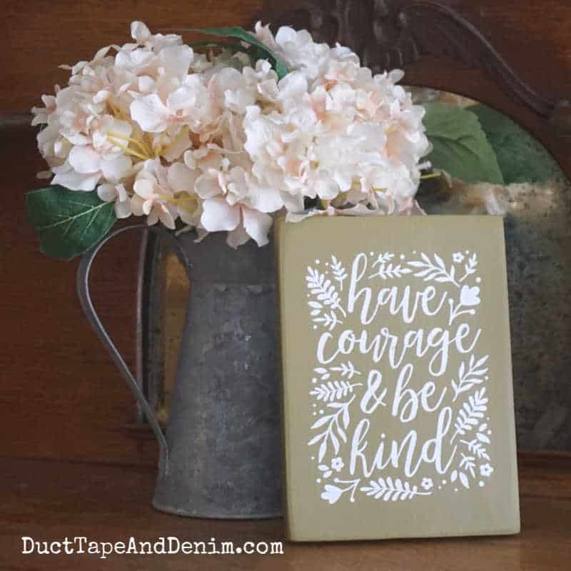 How to Make a Sign from a 1" x 6" Board | Easy DIY Mini Signs